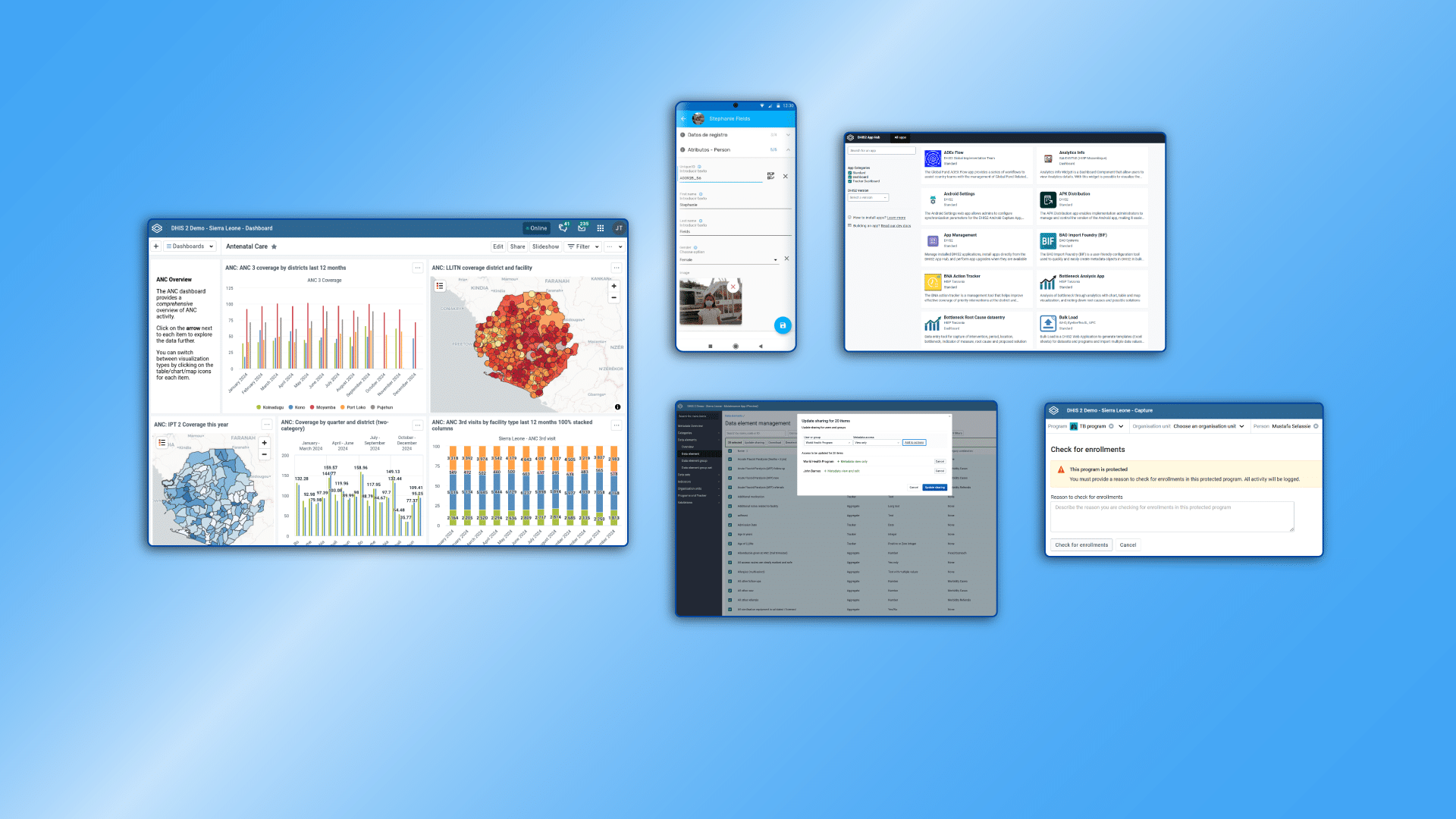 Software Features - DHIS2