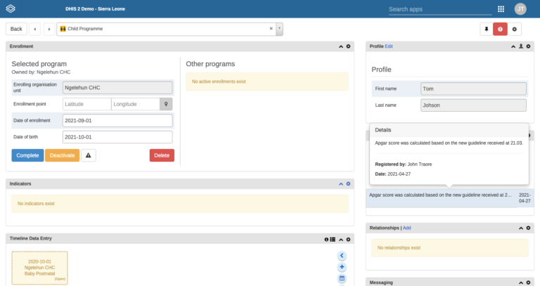 DHIS 2.36 Overview - DHIS2