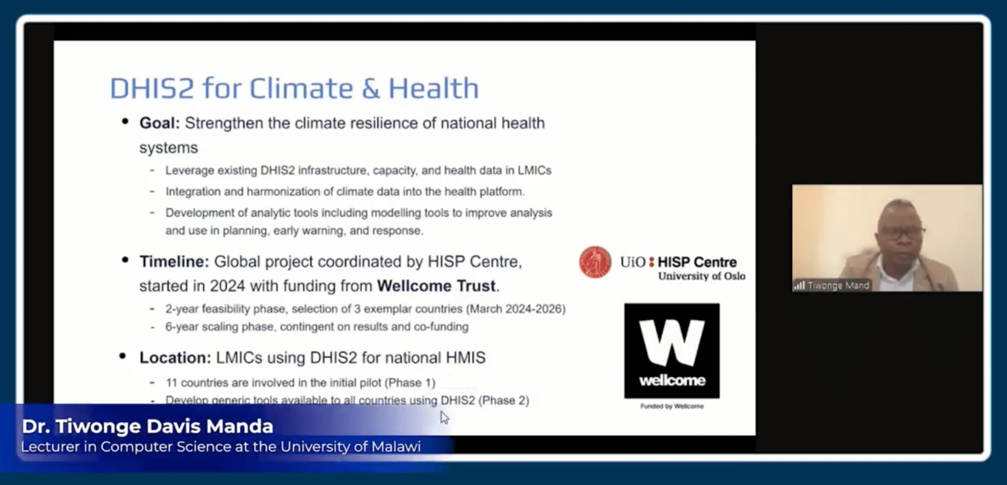 HISP engages with global experts on Climate & Health - DHIS2
