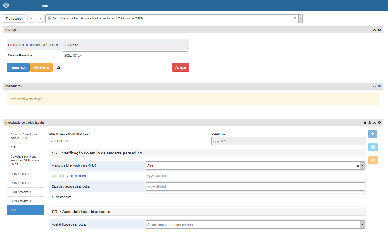Studying drug-resistant TB clusters in Mozambique with DHIS2 Tracker ...
