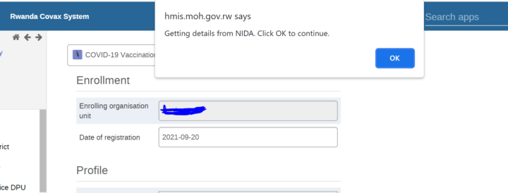 Rwanda uses DHIS2 as an interactive system for rapid and paperless ...