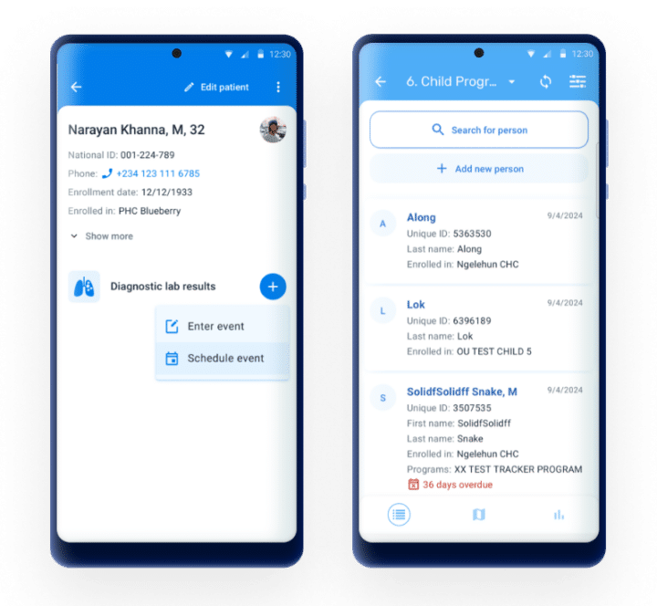 Tracker Overview - DHIS2
